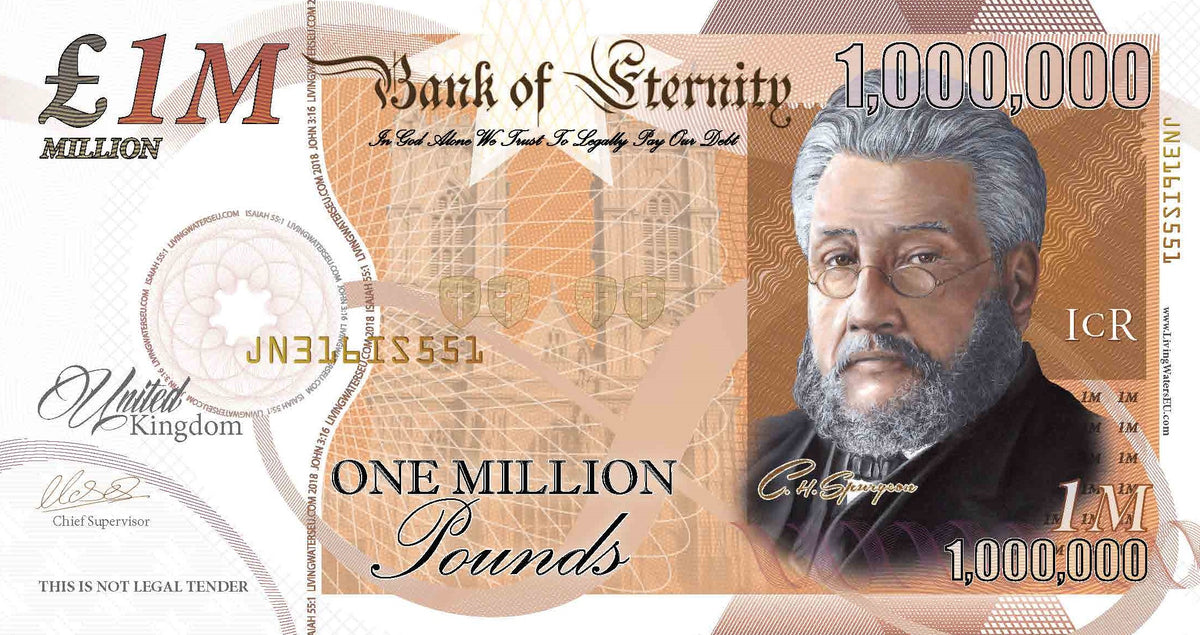 1 million £ note