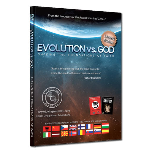 Evolution vs God Limited Edition DVD – Living Waters Europe