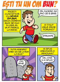 Comic - Esti un om bun? (Romanian Comic - Are you a Good Person ...